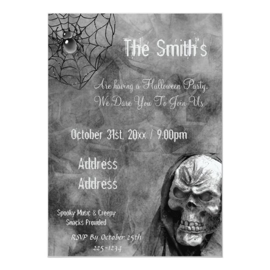 Skull Invitation | Zazzle.com