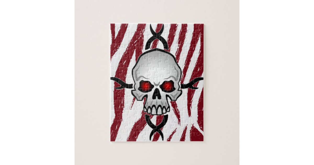 Skull Jigsaw Puzzle | Zazzle