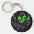Grim Reaper On His Throne Keychain | Zazzle.com