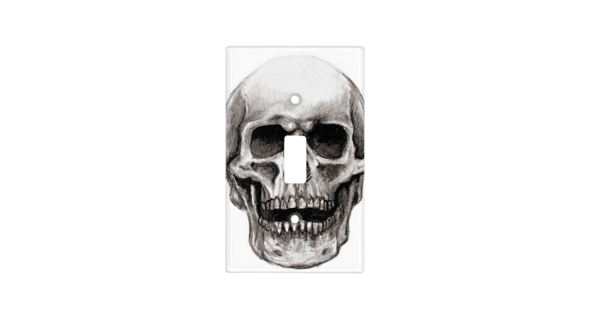 Skull Light Switch Cover | Zazzle