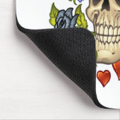 Skull Love - Skulls, Roses and Hearts by Al Rio Mouse Pad | Zazzle