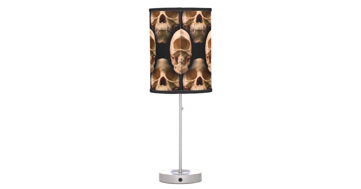Skull Pattern Lamp Shade | Zazzle