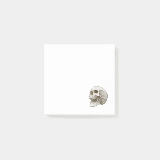 Skull Post-it Notes | Zazzle