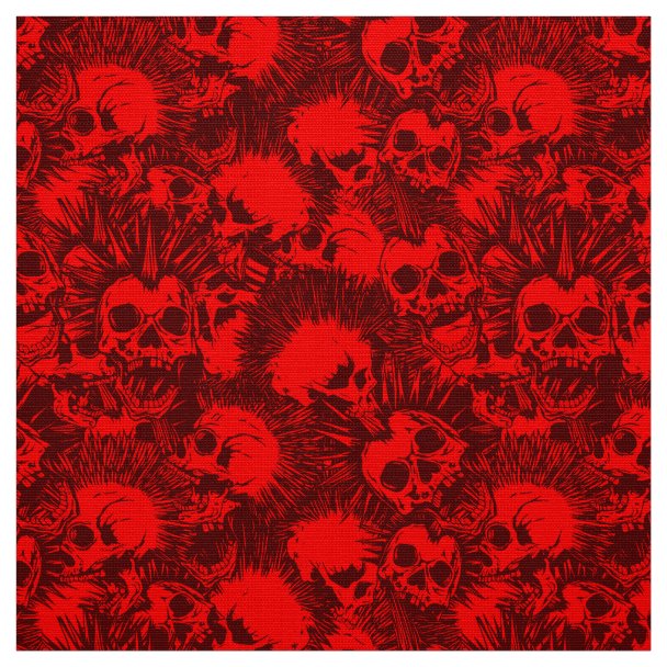 Punk ! fabric | Zazzle.com