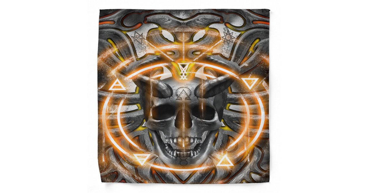 skull sigils and seals VOL.2 Bandana | Zazzle