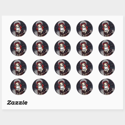 "Skull Stealer" Sticker | Zazzle
