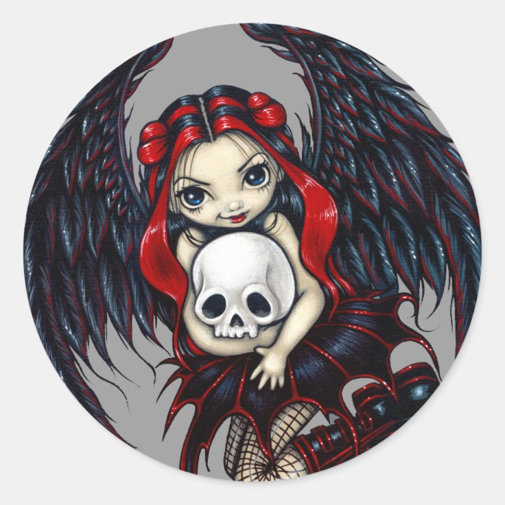 "Skull Stealer" Sticker | Zazzle