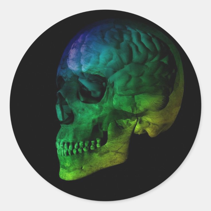 Skull stickers | Zazzle