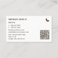 Skull Tattoo Artist QR Code Business Card | Zazzle