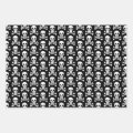 Skull Wrapping Paper Set | Zazzle