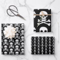 Skull Wrapping Paper Set | Zazzle