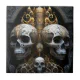 Skulls Gothic Horror Goth Surreal Art Ceramic Tile | Zazzle