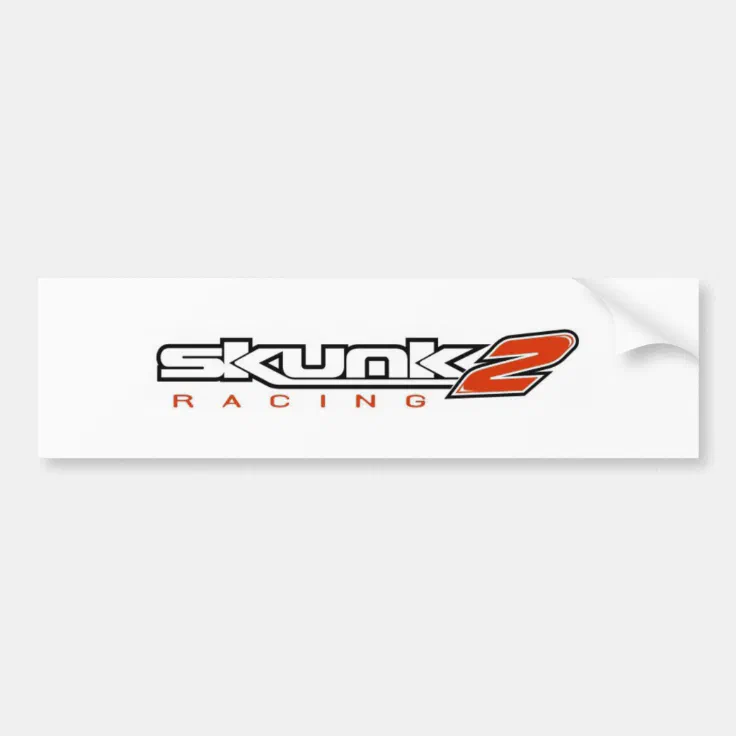 skunk2 racing bumper sticker | Zazzle