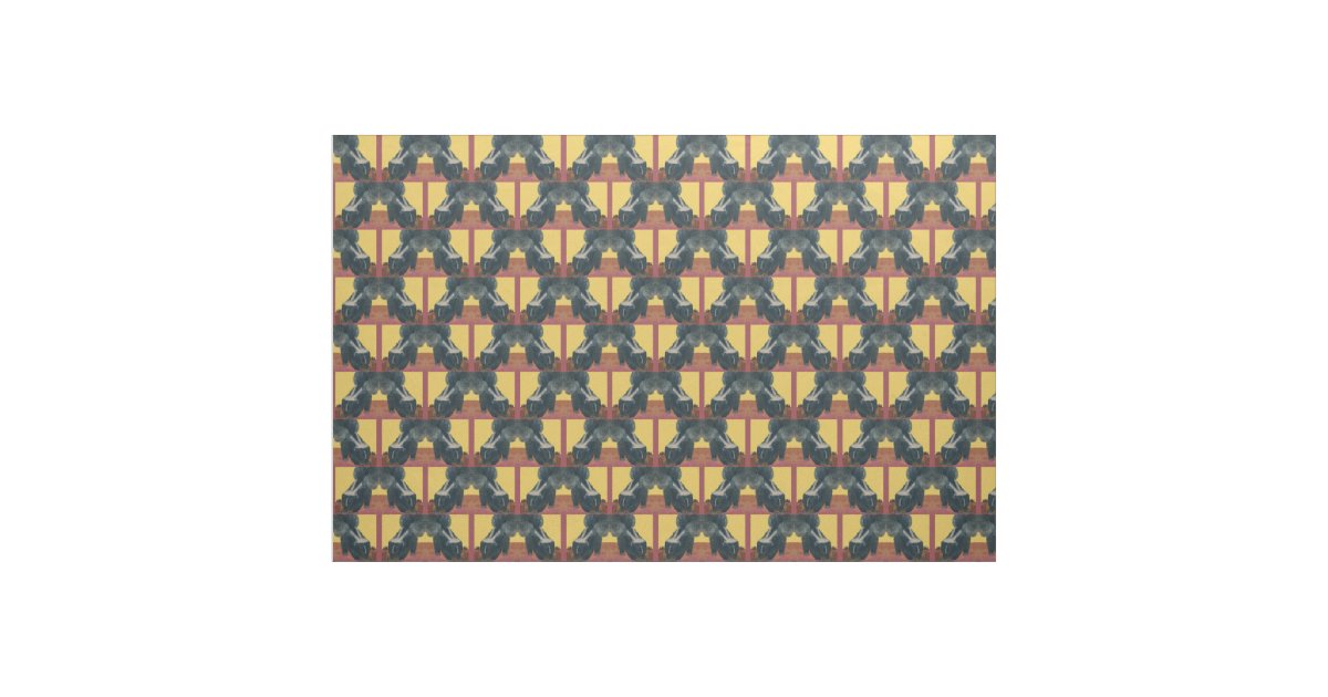 skunk print fabric | Zazzle
