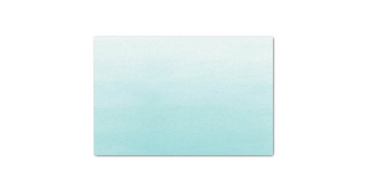 Sky Blue Ombre Tissue Paper | Zazzle