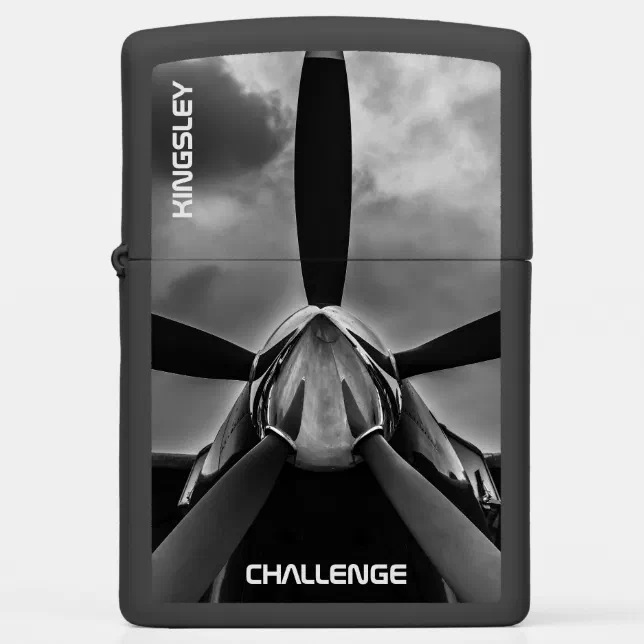 Sky Challenge aviation, propeller elegant Zippo Lighter | Zazzle