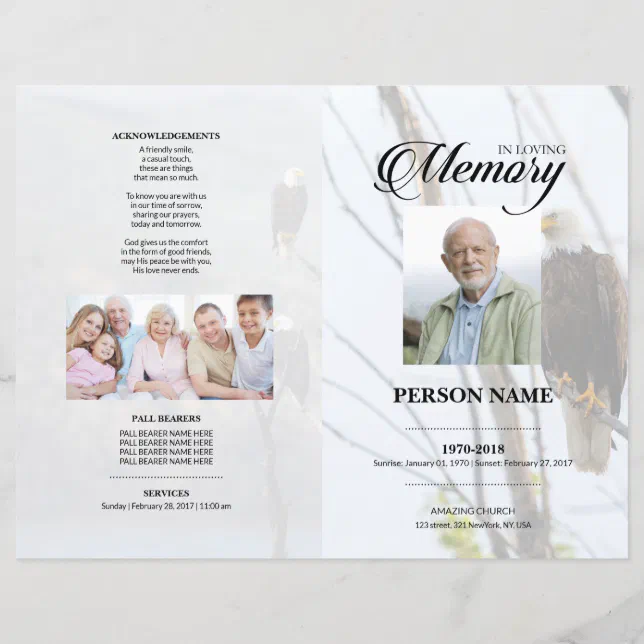 Sky Funeral Template | Zazzle