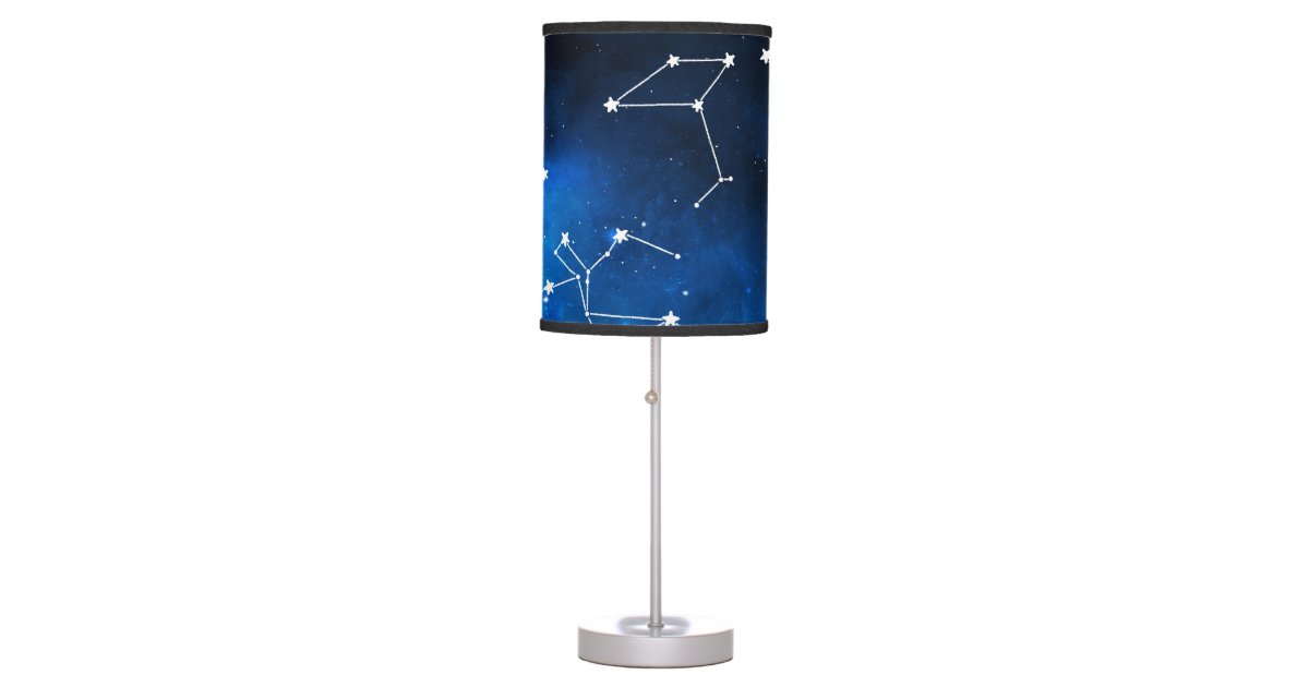 Sky Map Constellation Astronomy Lover Table Lamp | Zazzle
