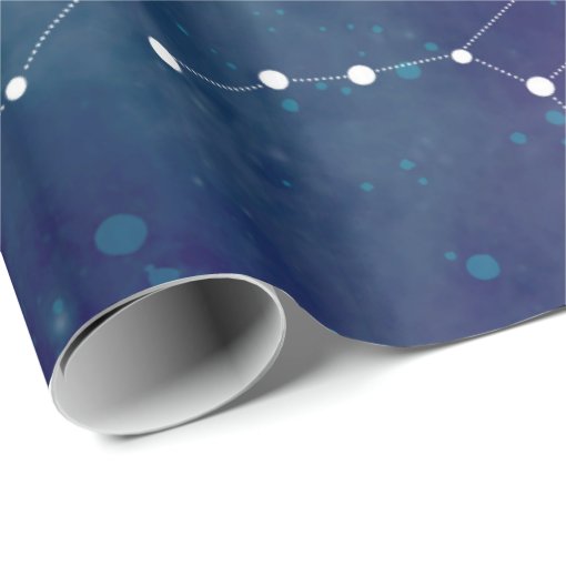 Sky Map Constellations Astronomy Wrapping Paper | Zazzle