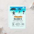 Skydiving invitation | Zazzle