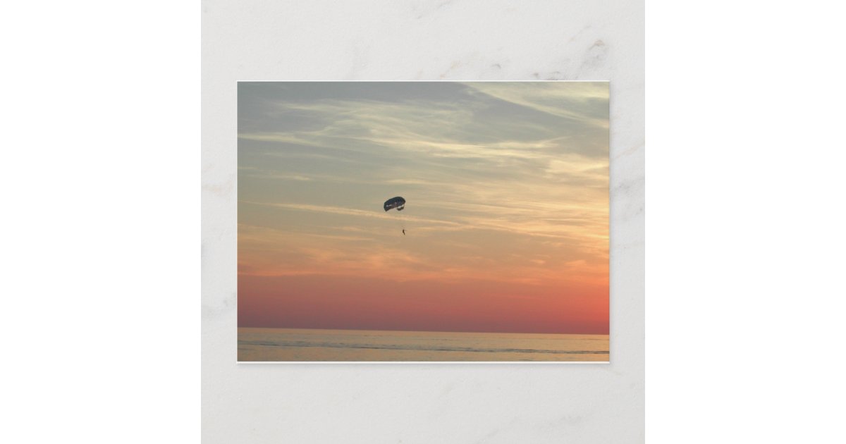 Skydiving Postcard | Zazzle