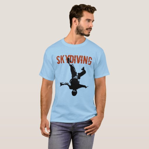 SKYDIVING T-Shirt | Zazzle