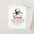 Skydiving Training Postcard | Zazzle