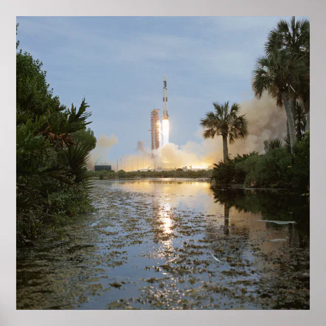 Skylab 1 Launch Poster | Zazzle