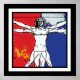 Skylab 2 Vitruvian Man Mission Patch Logo Poster | Zazzle