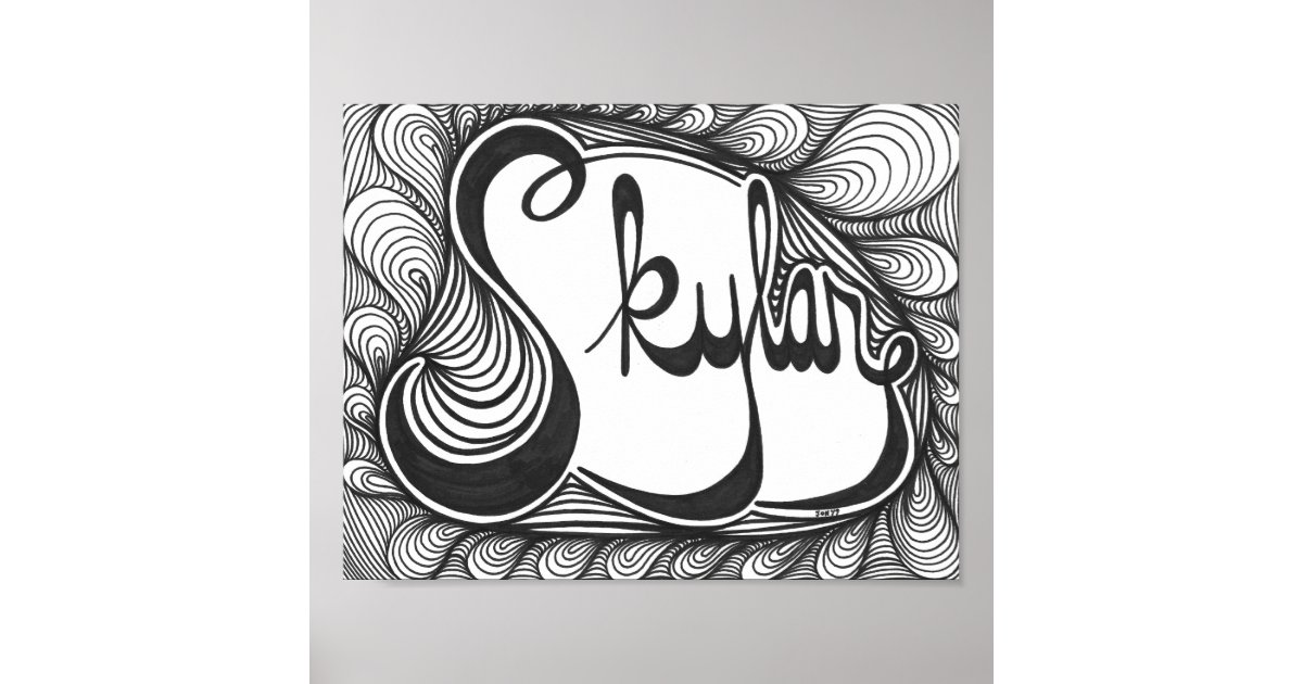 Skylar Poster | Zazzle