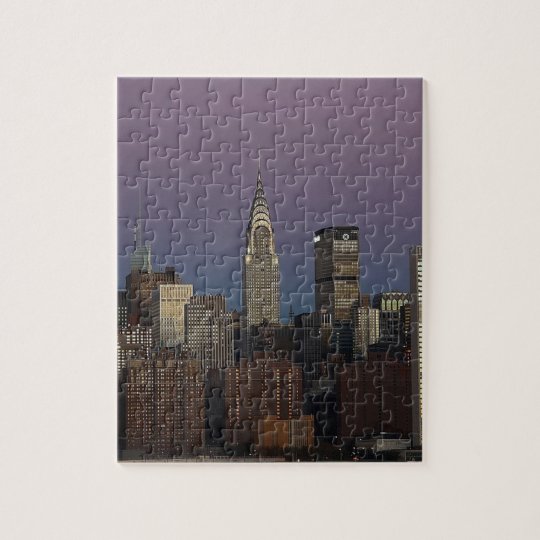 Skyline City Manhattan New York Jigsaw Puzzle | Zazzle.com