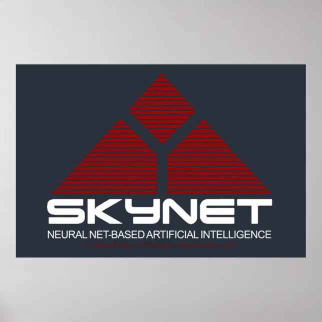 Skynet Logo Poster | Zazzle