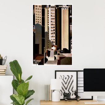 Skyscraper, Charles Sheeler Poster | Zazzle
