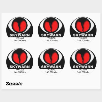 skywarn logo, Sticker | Zazzle