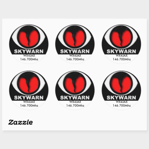 skywarn logo, Sticker | Zazzle