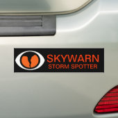 SKYWARN Storm Spotter Bumper Sticker | Zazzle
