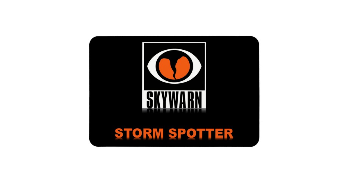 SKYWARN Storm Spotter Magnet | Zazzle