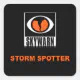 SKYWARN Storm Spotter Square Sticker | Zazzle