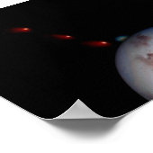 SL9 impacting Jupiter Poster | Zazzle