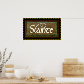 Slainte II ~ To Your Health! St. Patricks Poster | Zazzle