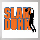 Swish Basketball Poster | Zazzle.com