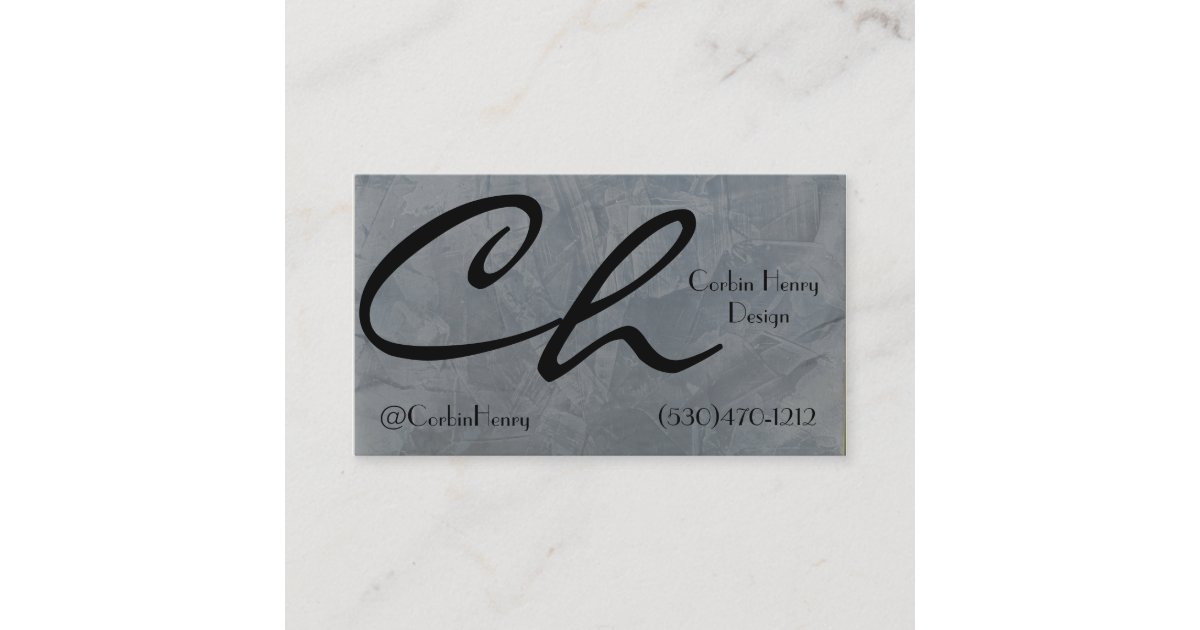 Slate Business Cards | Zazzle