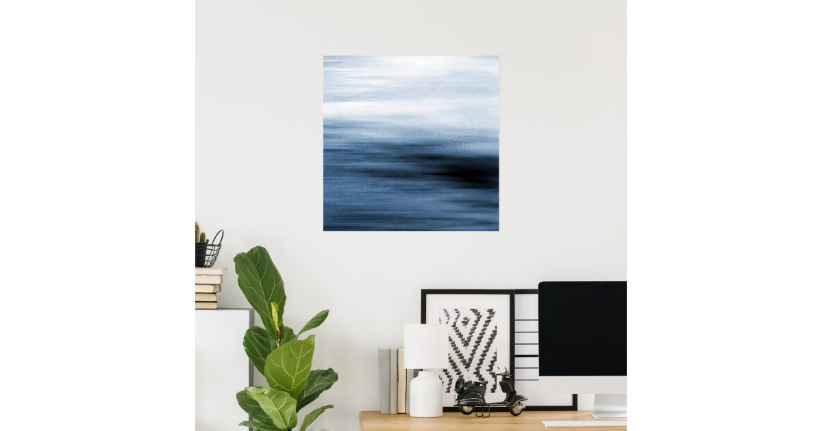 'Slate Horizon' Poster | Zazzle