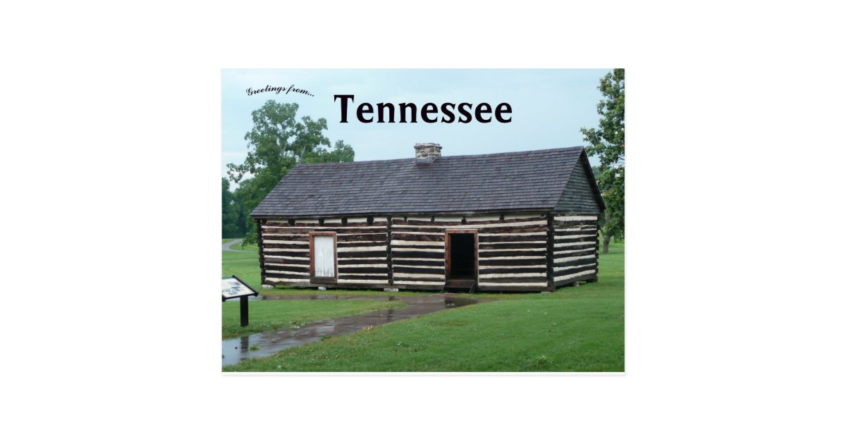 Slave Quarters at the Hermitage in Tennessee Postcard | Zazzle.com
