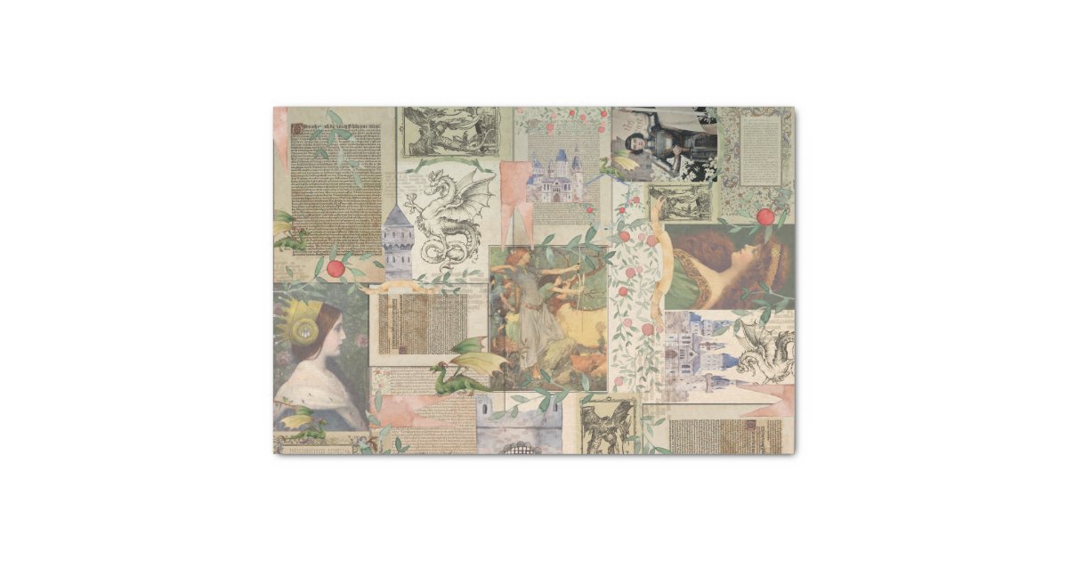 Slay Your Own Dragon Tissue Paper | Zazzle