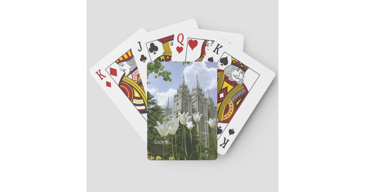 SLC LDS Temple Cards | Zazzle