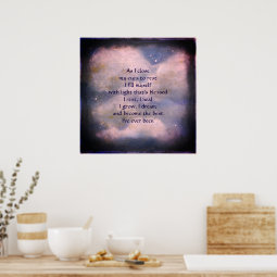 Sleep blessing poem art poster. poster | Zazzle