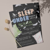 Sleep Under Cute Colorful Sleepover Birthday Invitation | Zazzle