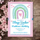 Sleep Under Half Sleep Over Rainbow Invitation | Zazzle