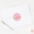 Sleeping Baby Sticker | Zazzle